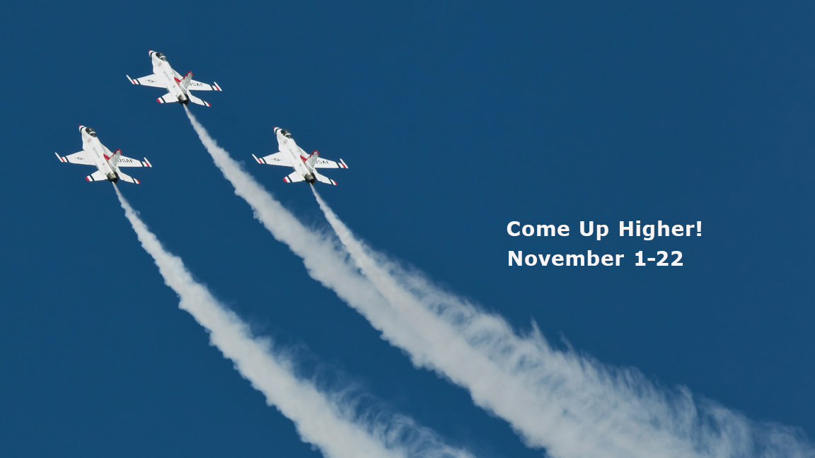 COME UP HIGHER! WITH PROPHETIC WORD FOR AMERICA BY KATHY HOLCOMB ...