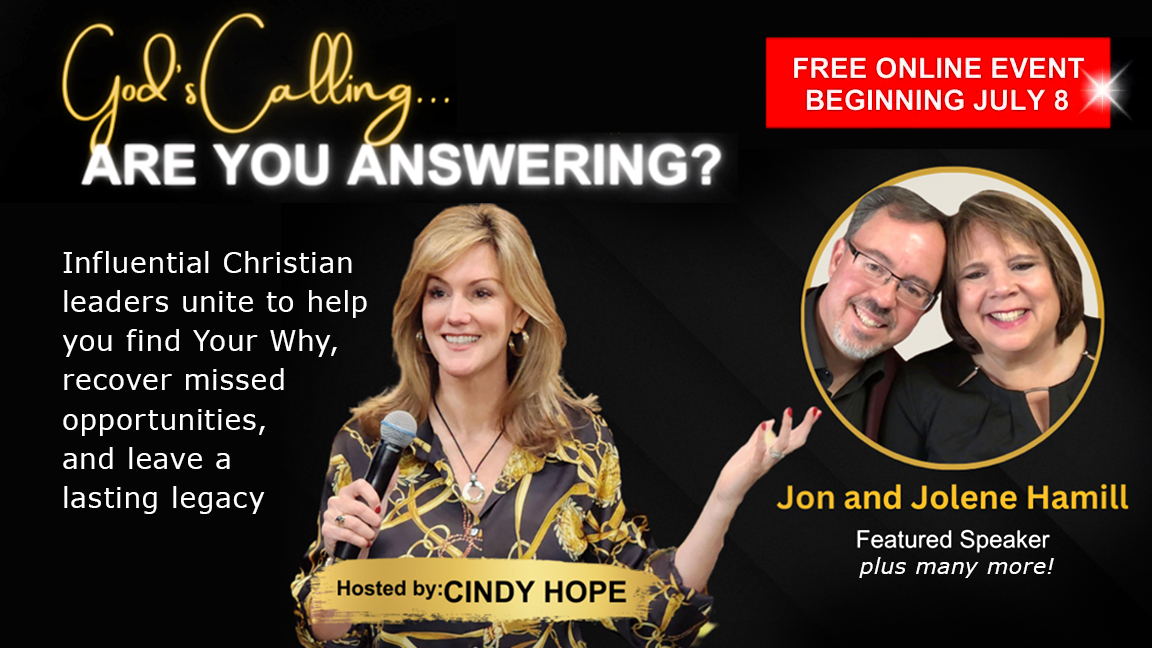 GOD IS CALLING—ARE YOU ANSWERING? PASTOR CINDY HOPE - Lamplighter ...