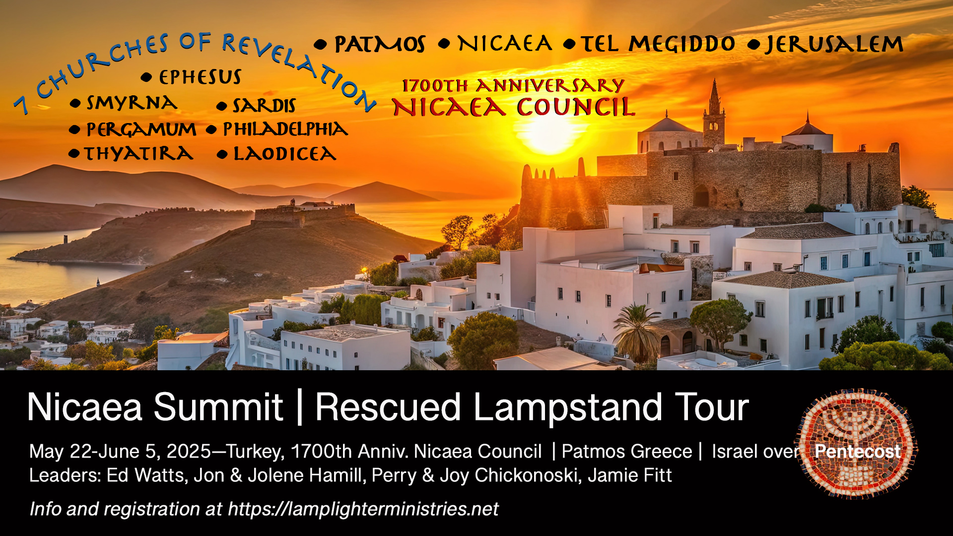 Nicaea Summit 2025 | Rescued Lampstand Tour - Lamplighter Ministries